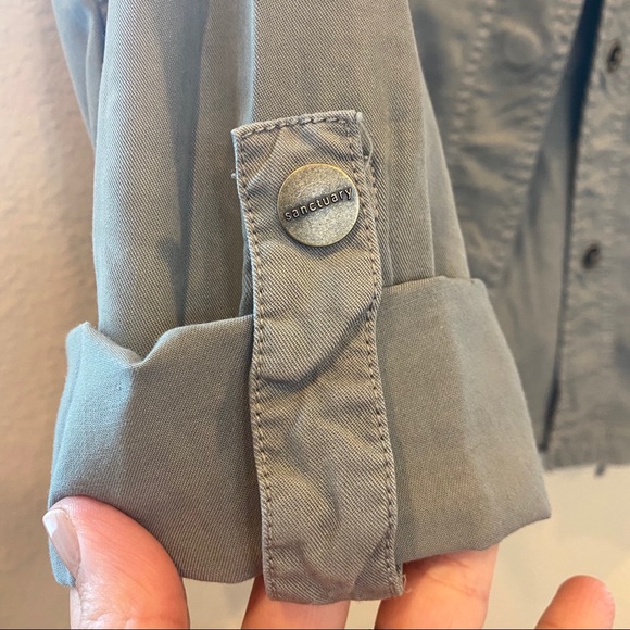 Sanctuary | Jackets & Coats | Sanctuary Light Army Green Utility Jacket ...